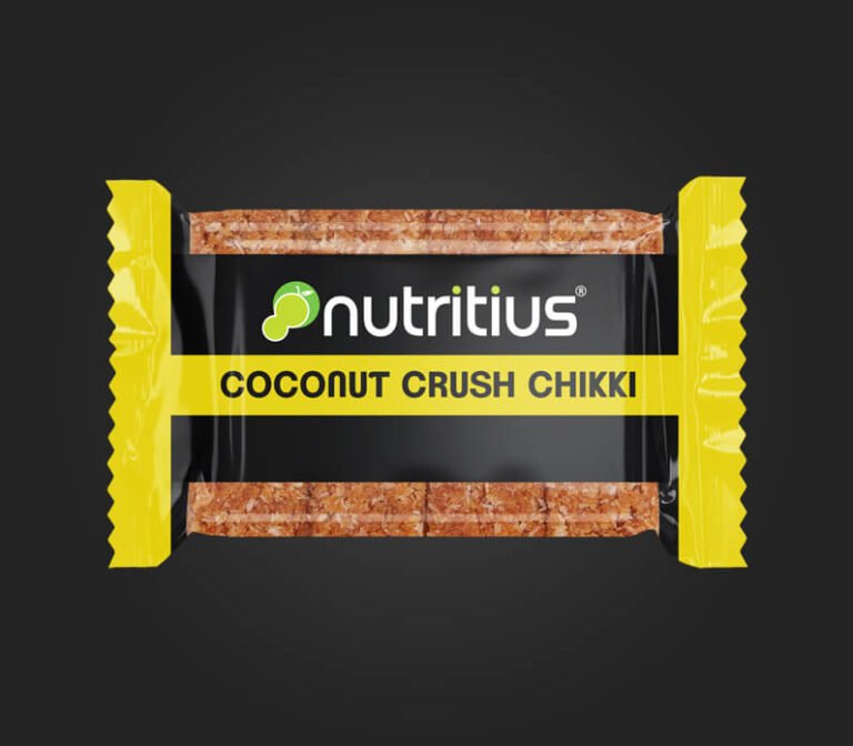 Nutritius Coconut Crush Chikki | Authentic, Crunchy & Healthy Coconut ...